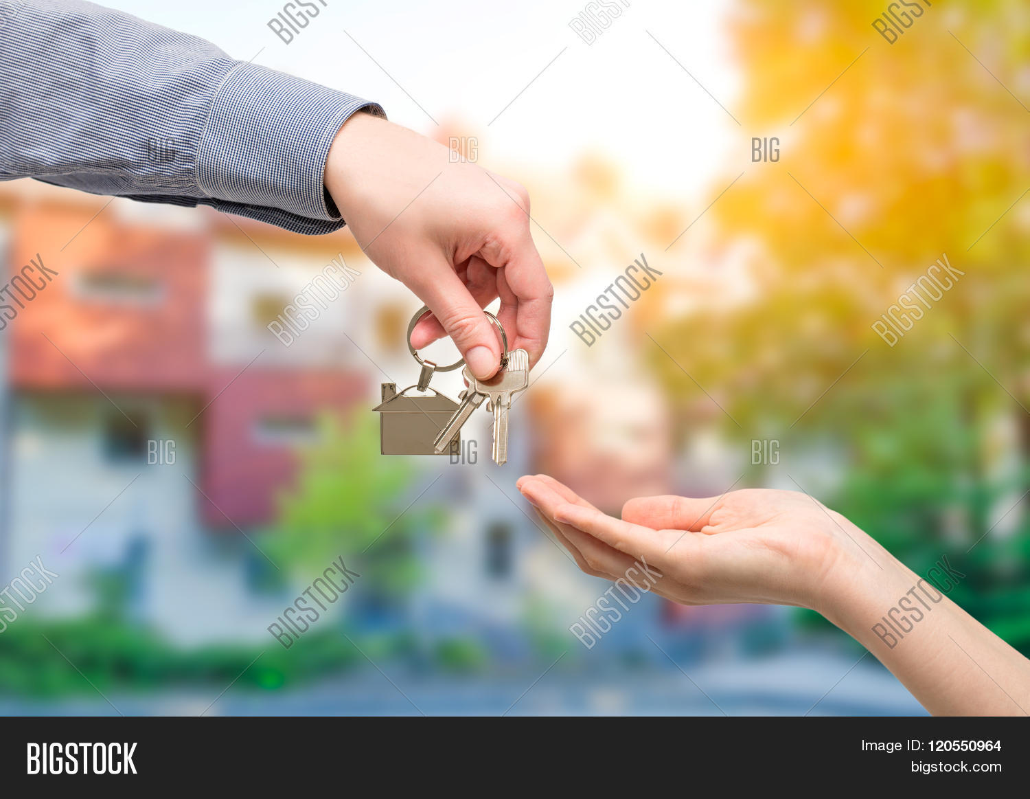 Man Handing House Key Image & Photo (Free Trial) | Bigstock