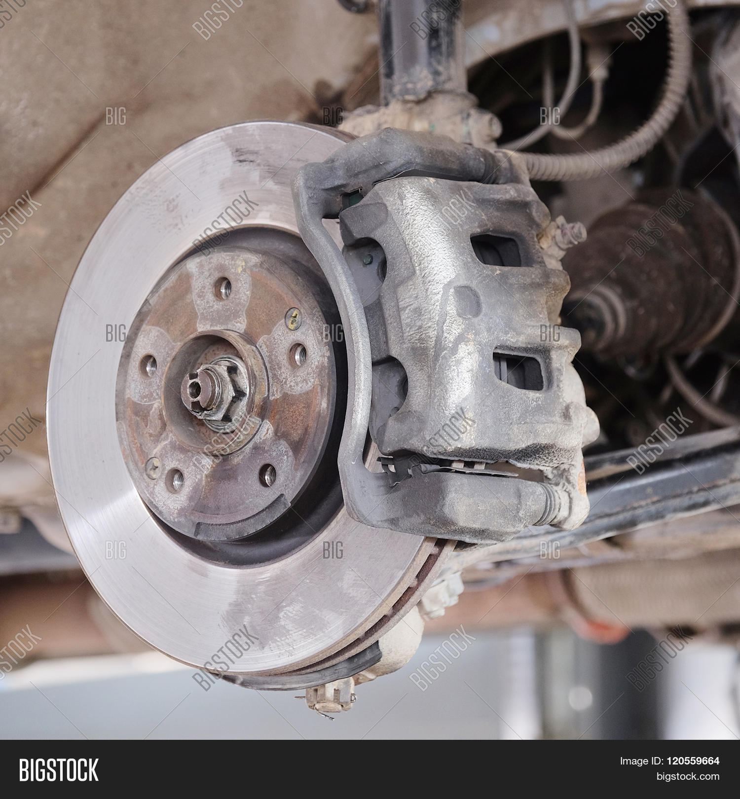 Brake Mechanism Car Image & Photo (Free Trial) | Bigstock