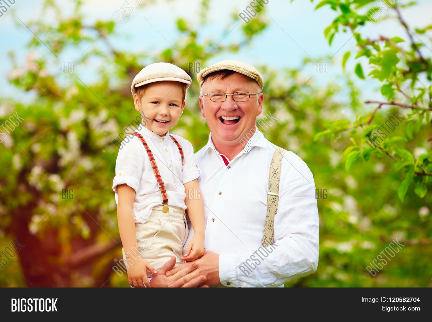 Joyful Grandpa Image & Photo (Free Trial) | Bigstock