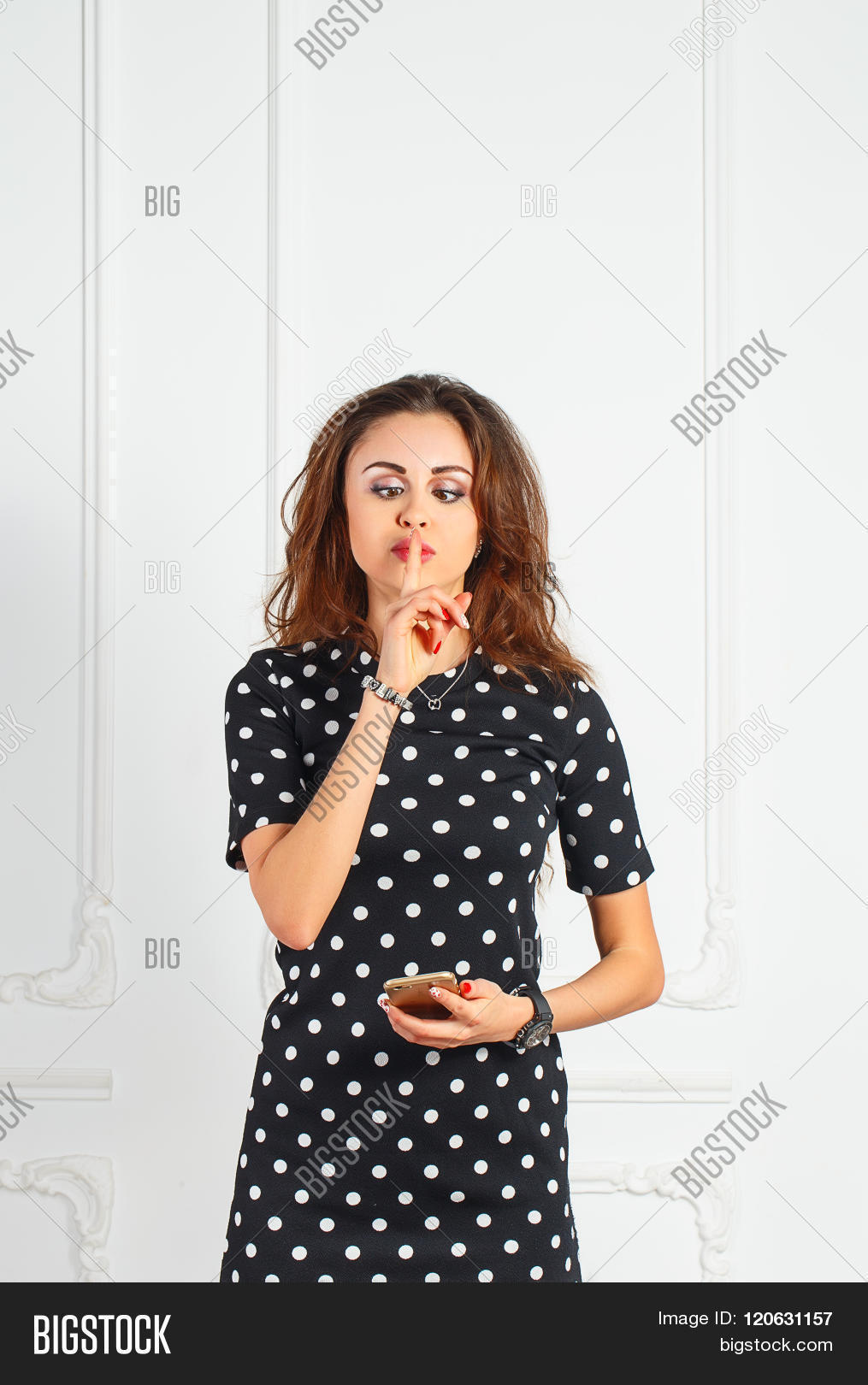 Girl Squint Looks Image & Photo (Free Trial) | Bigstock