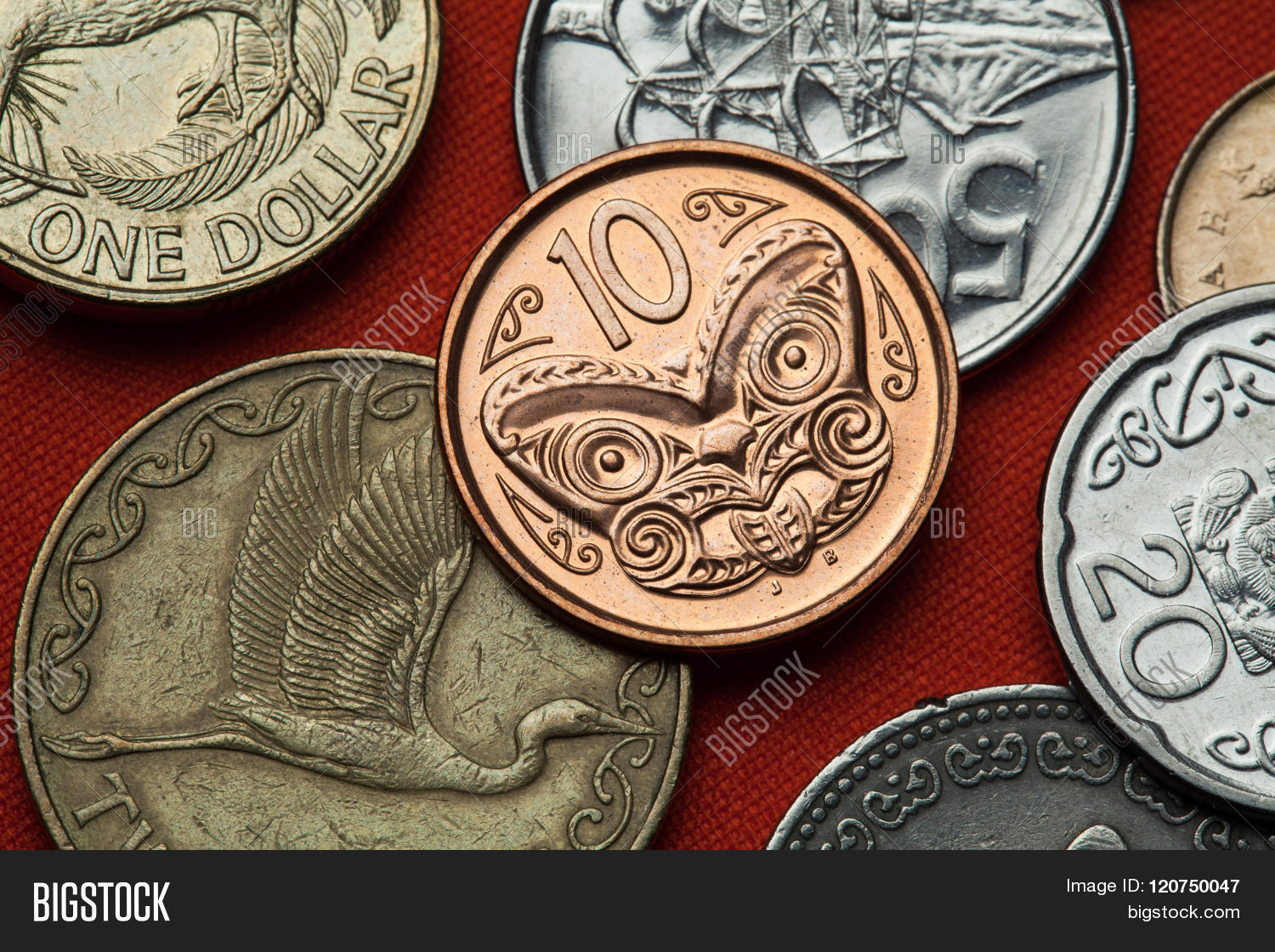 Coins New Zealand. Image & Photo (Free Trial) | Bigstock