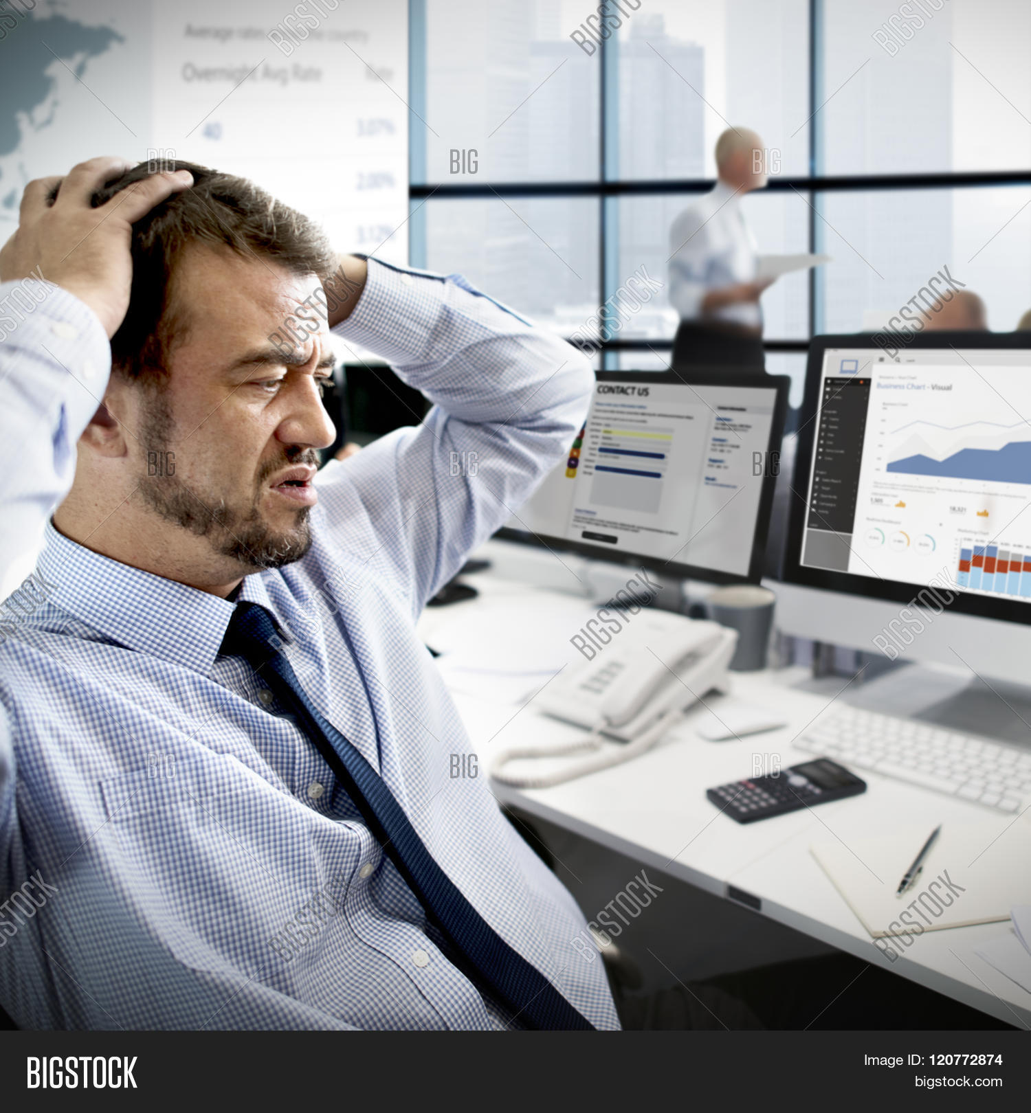 Businessman Stress Image & Photo (Free Trial) | Bigstock