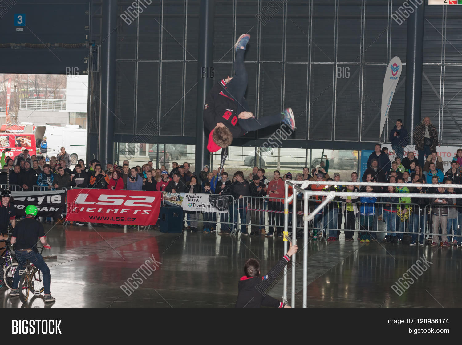 Stuntman Jumping Image & Photo (Free Trial) | Bigstock