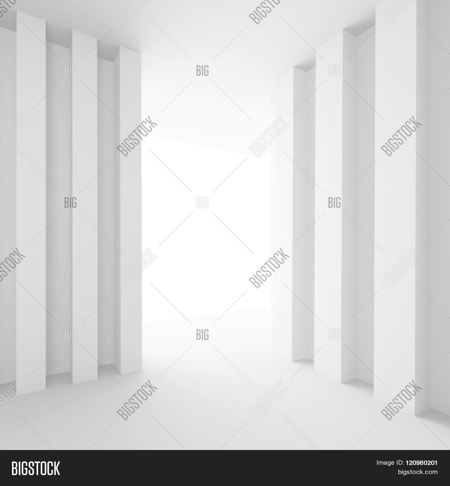 3d White Empty Hall. Image & Photo (Free Trial) | Bigstock