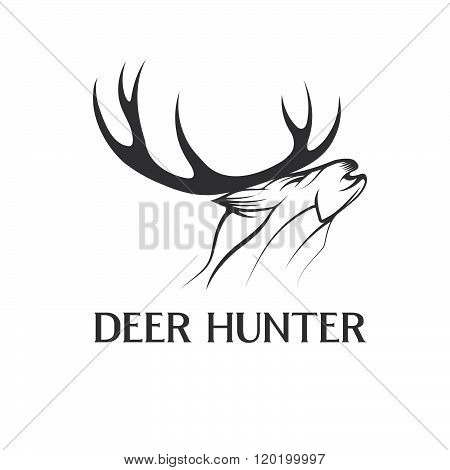 Deer Hunter Vector Vector & Photo (Free Trial) | Bigstock