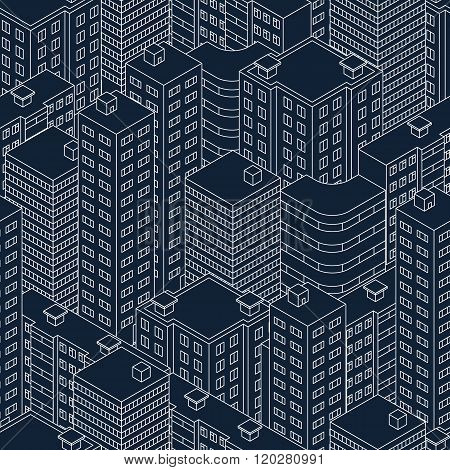 Building Outline Pattern Images, Illustrations, Vectors - Building ...