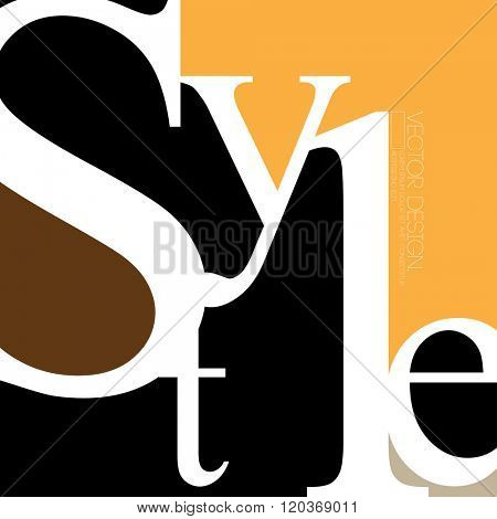 Word Style Typography Vector & Photo (Free Trial) | Bigstock