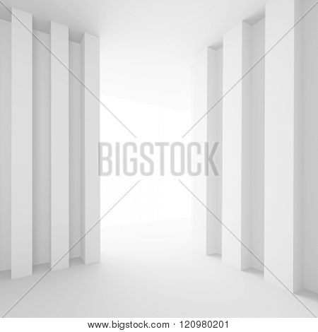 3d White Empty Hall. Image & Photo (Free Trial) | Bigstock