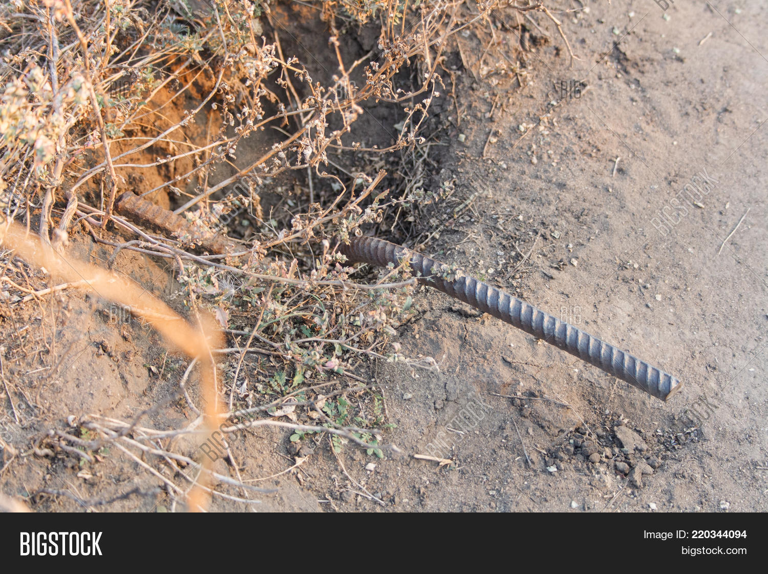 Rebar Sticking Out Of Concrete