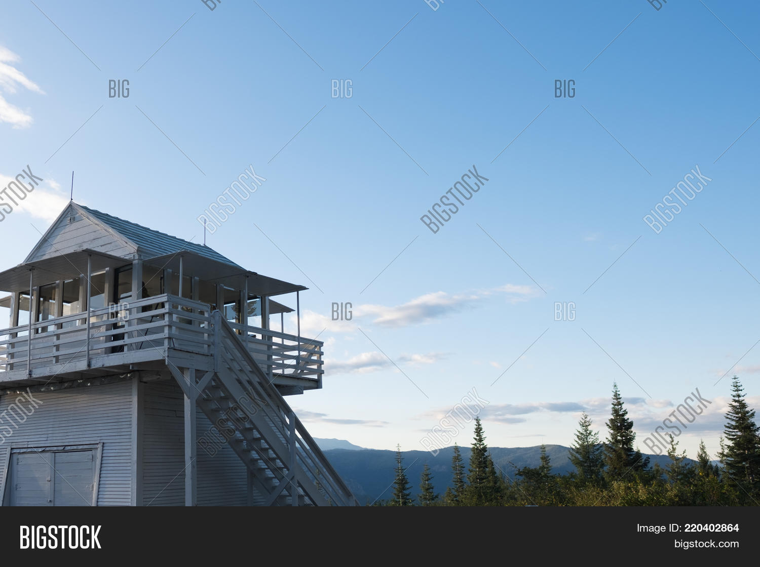 Fire Lookout Top Image & Photo (Free Trial) | Bigstock