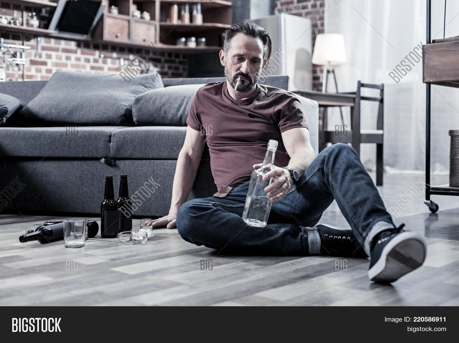 Pathetic Man. Unhappy Image & Photo (Free Trial) | Bigstock
