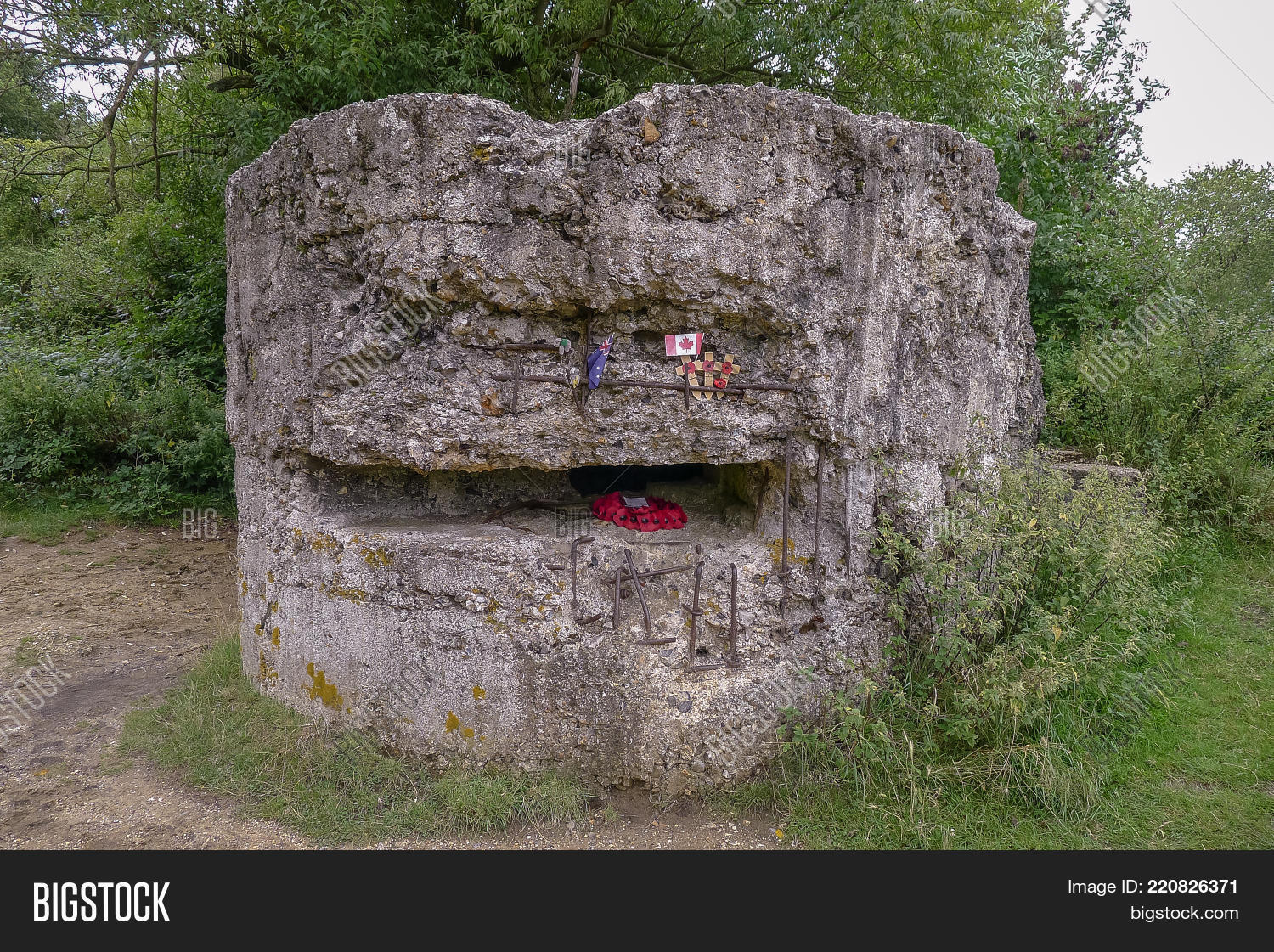 Ww1 Pillbox Hill 60 Image & Photo (Free Trial) | Bigstock