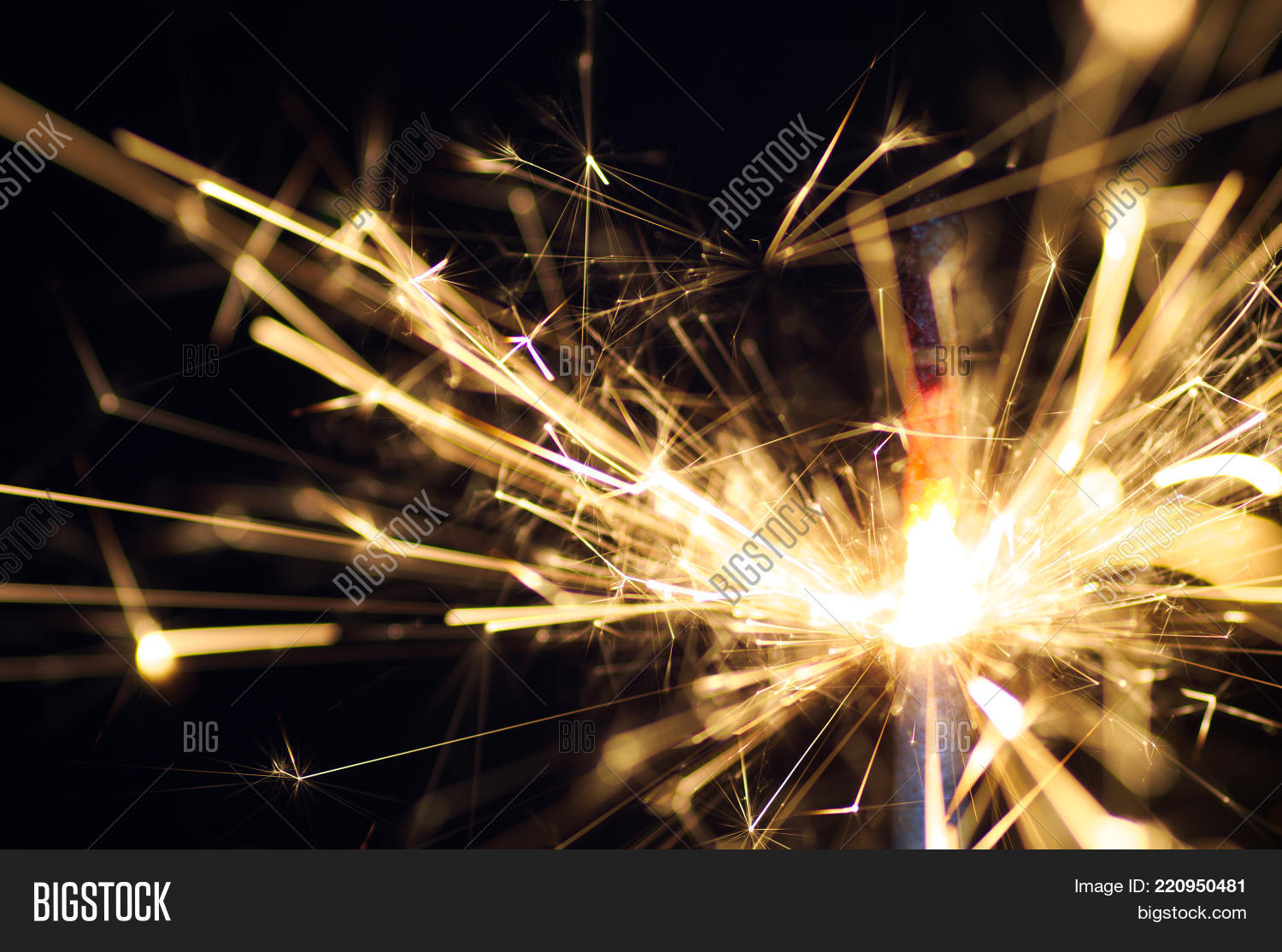 Sparkling Sparkler, Image & Photo (Free Trial) | Bigstock