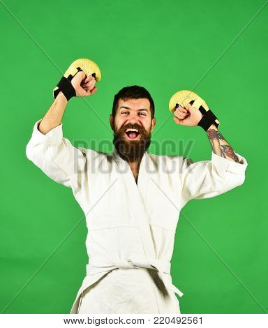 Karate Man Angry Face Image & Photo (Free Trial) | Bigstock