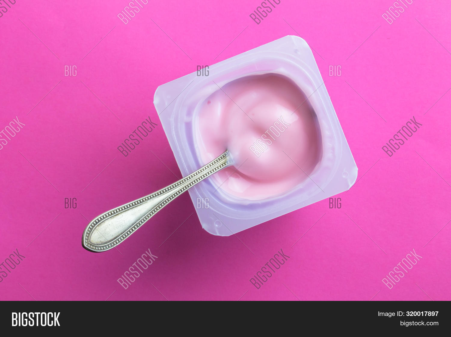 Yogurt Cup Pink Image & Photo (Free Trial) | Bigstock