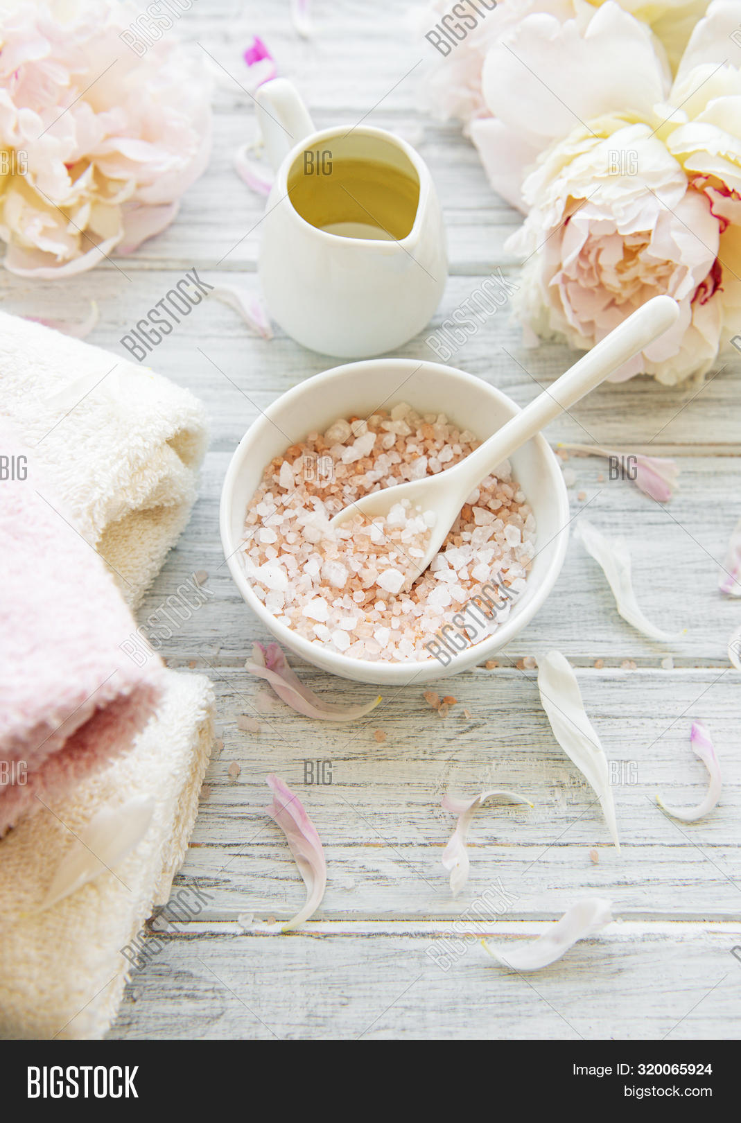 Spa Concept Peonies Image & Photo (Free Trial) | Bigstock