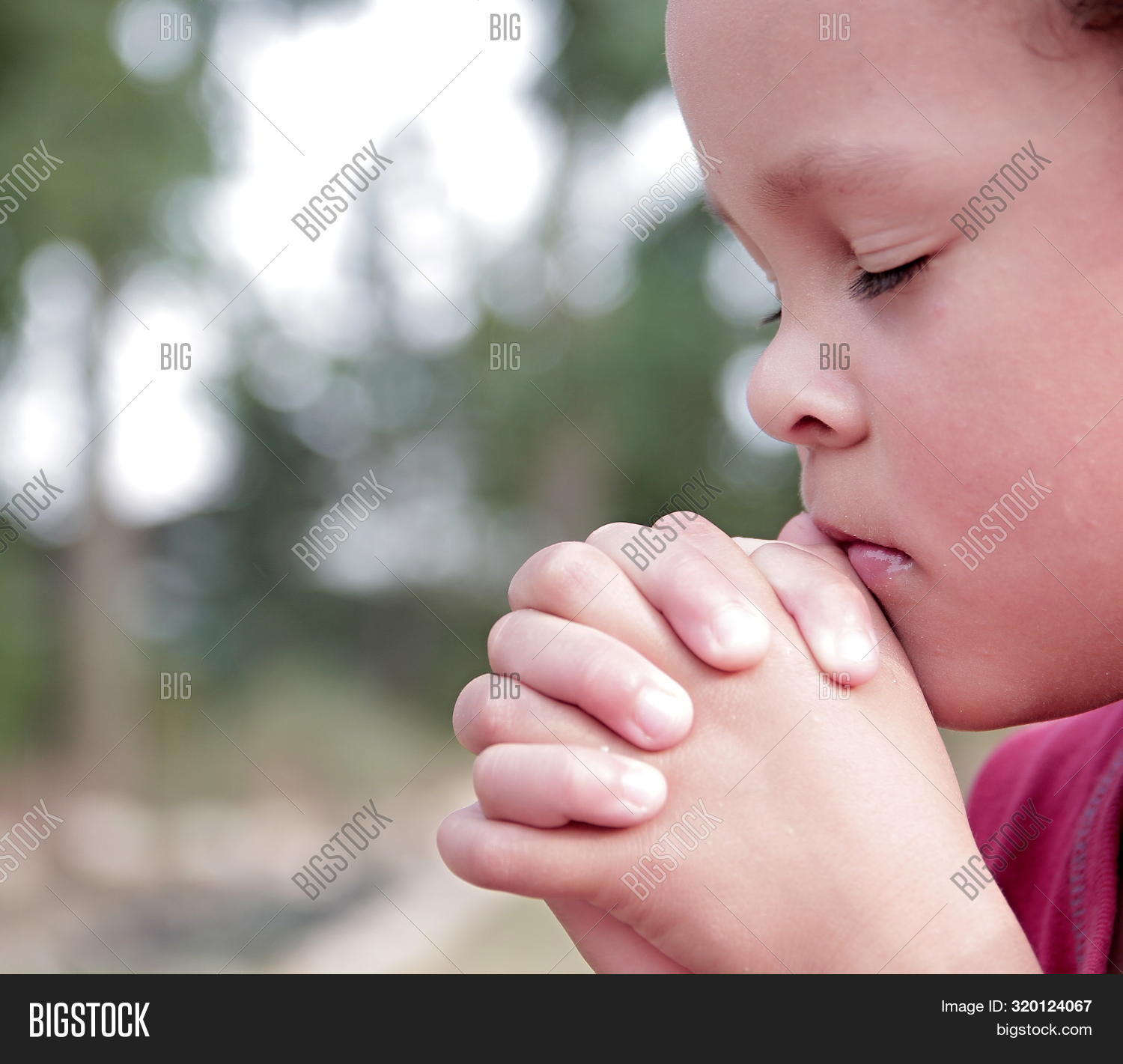 Boy Praying God Stock Image & Photo (Free Trial) | Bigstock
