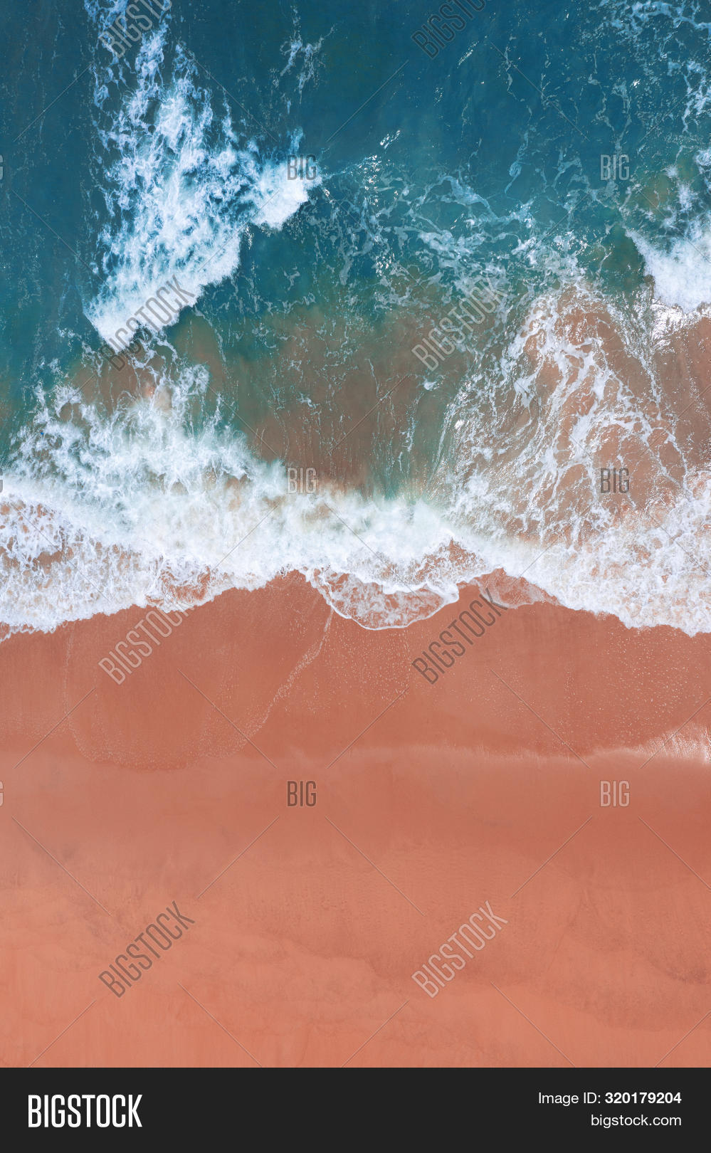 Aerial View Pink Beach Image & Photo (Free Trial) | Bigstock