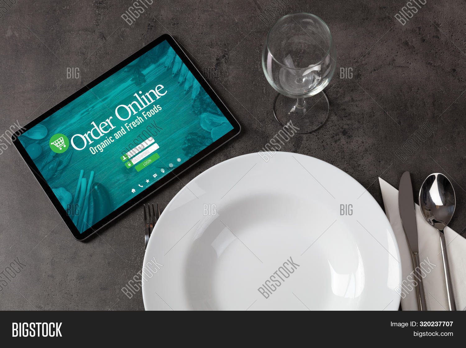 Tablet Online Order Image & Photo (Free Trial) | Bigstock