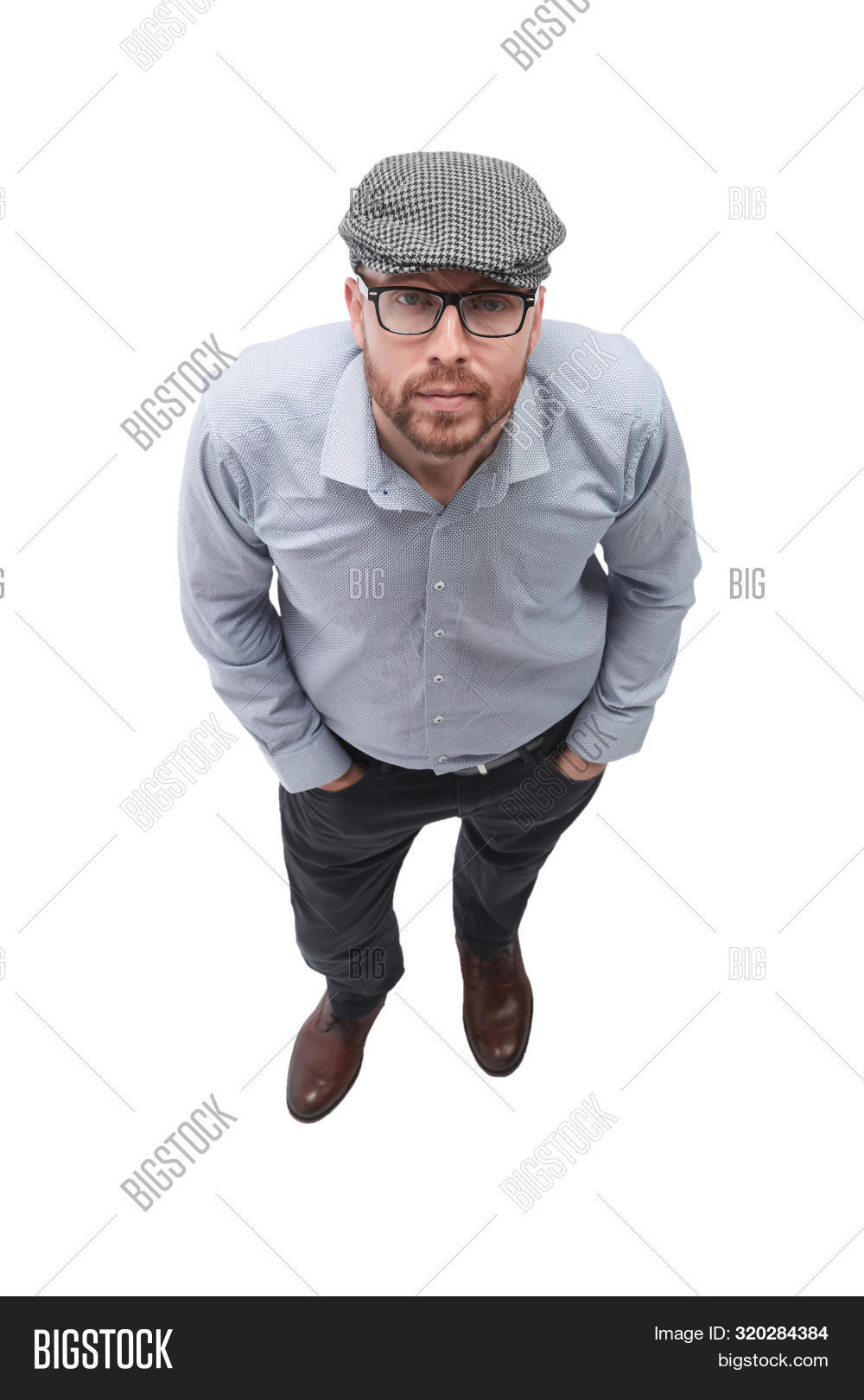 Top View. Young Man Image & Photo (Free Trial) | Bigstock