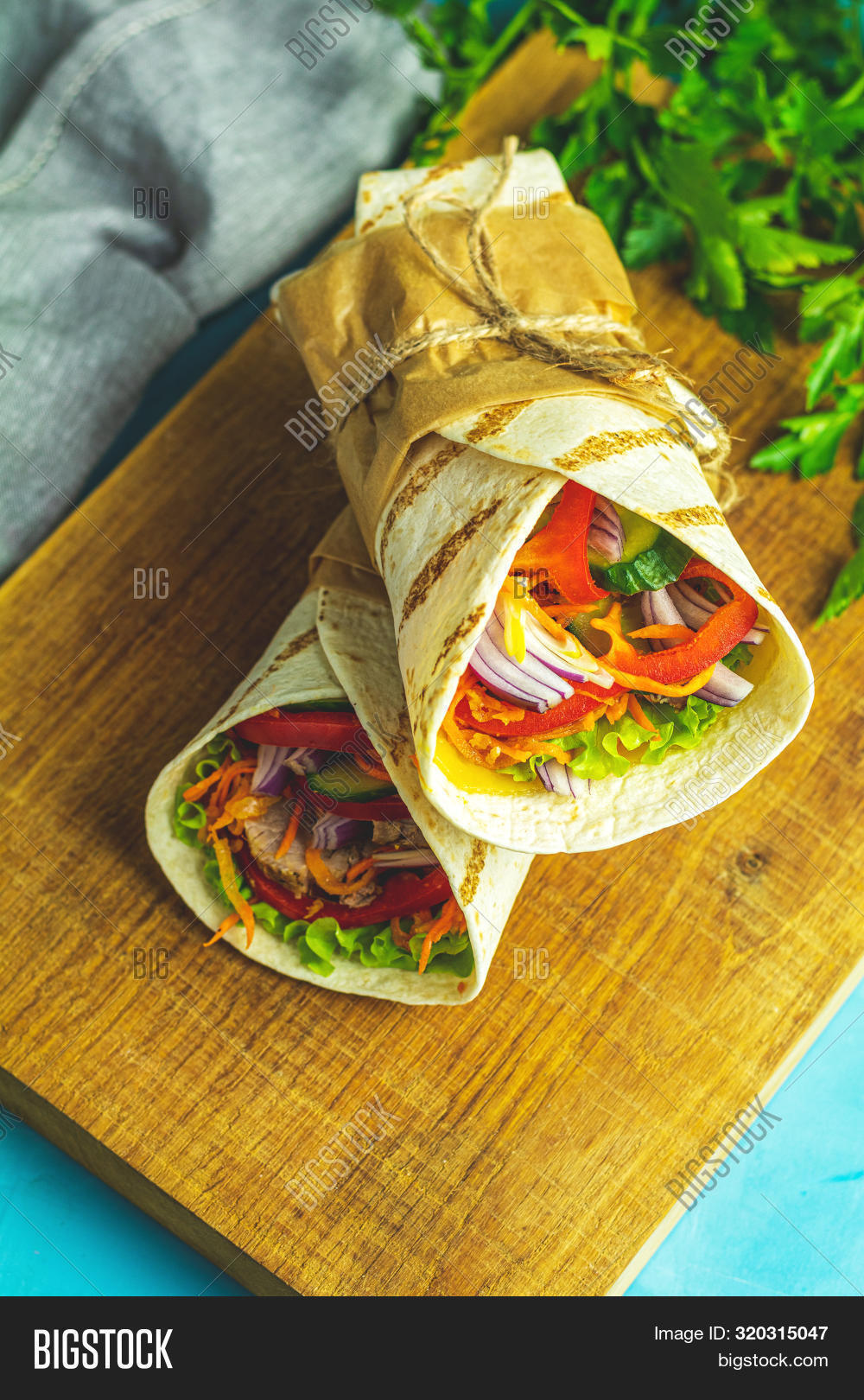 Shawarma Tacos Al Image & Photo (Free Trial) | Bigstock