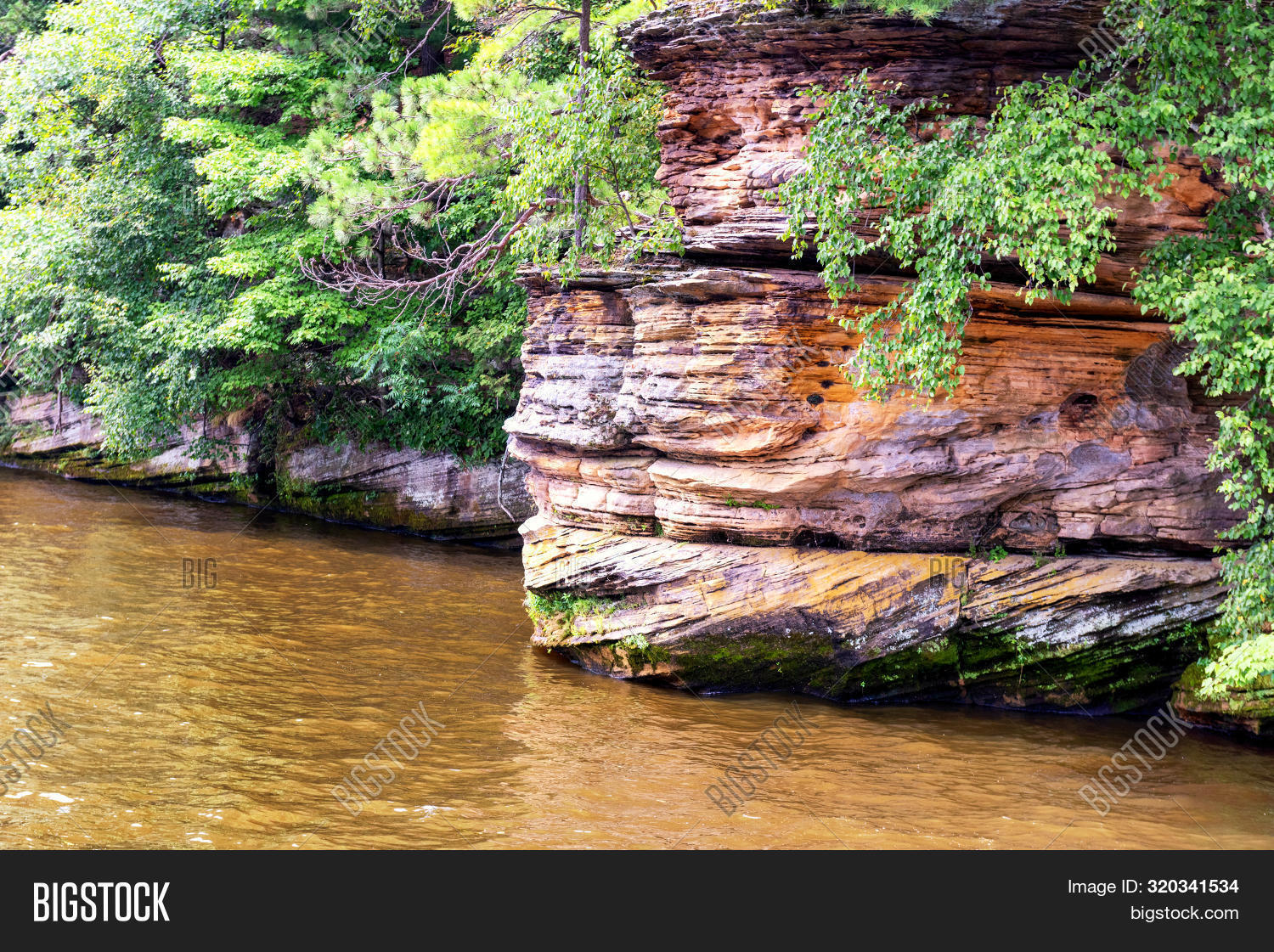 Rock Formations Along Image & Photo (Free Trial) | Bigstock