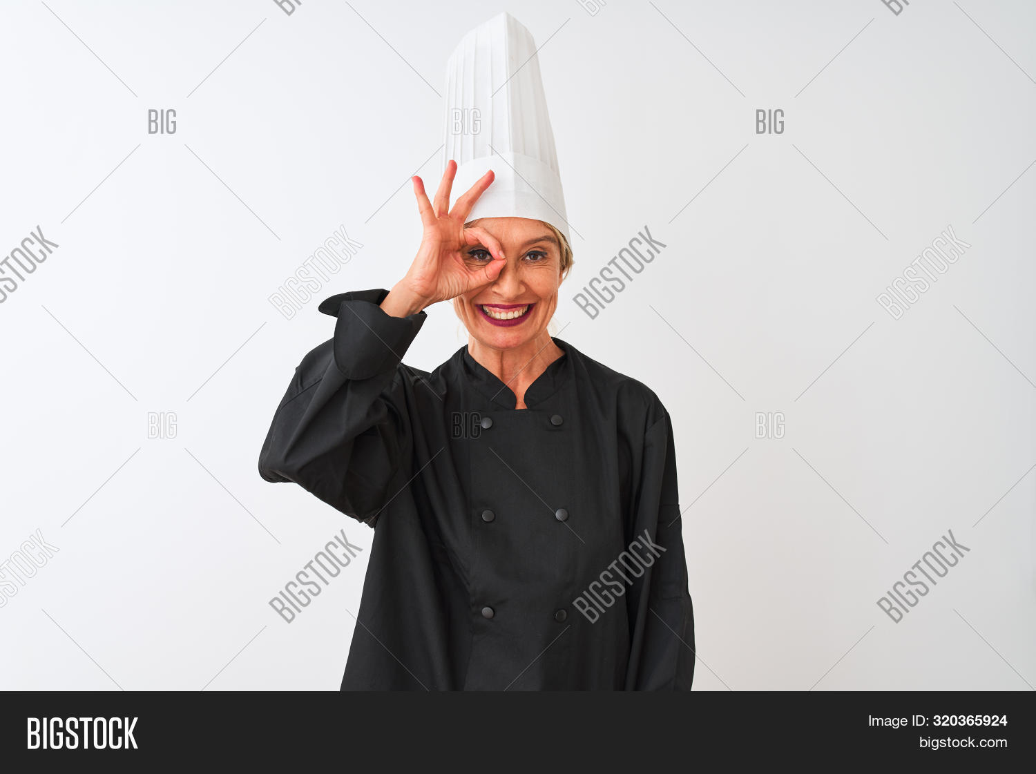Middle Age Chef Woman Image & Photo (Free Trial) | Bigstock