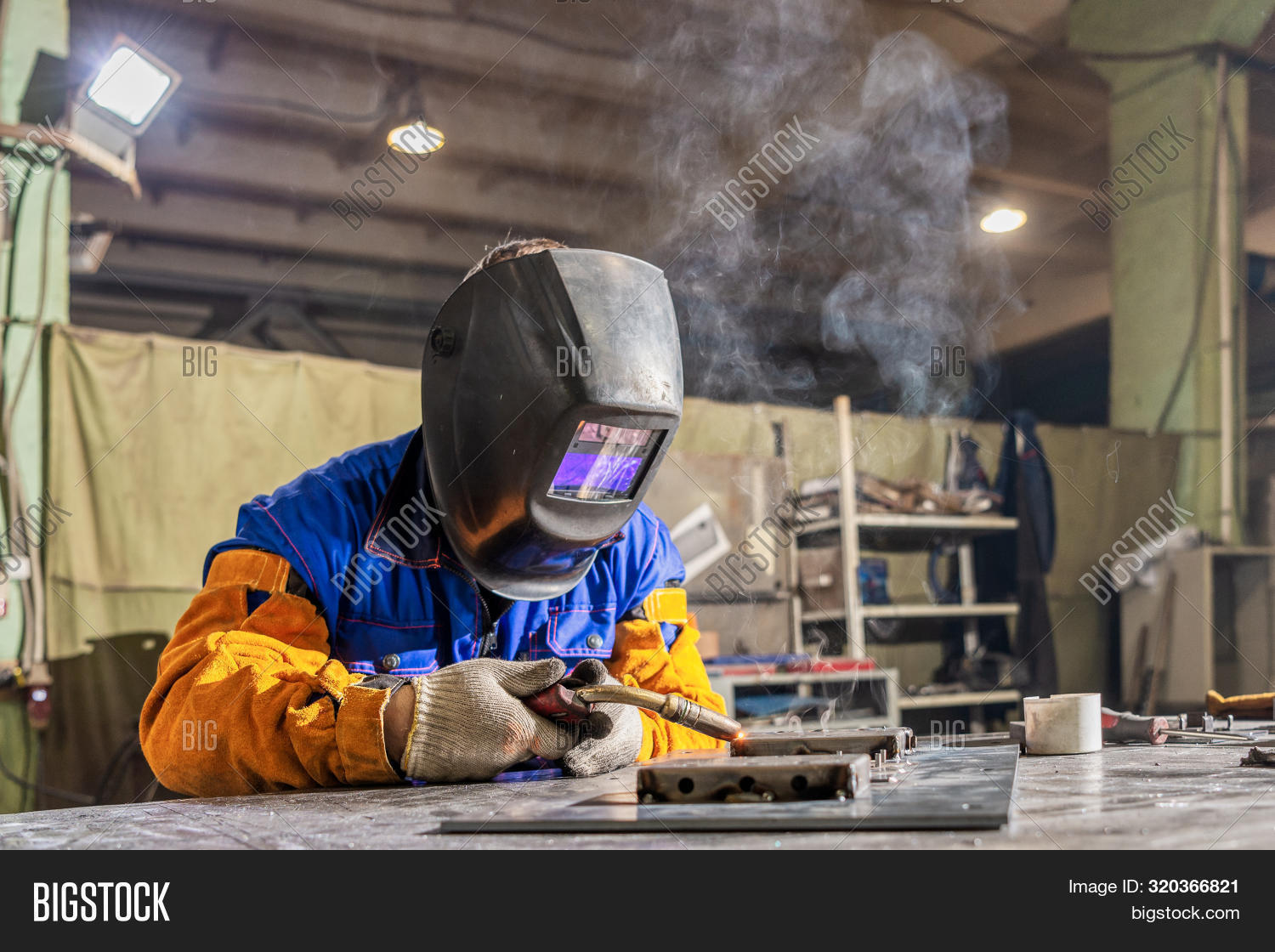 Welder Work. Worker Image & Photo (Free Trial) | Bigstock