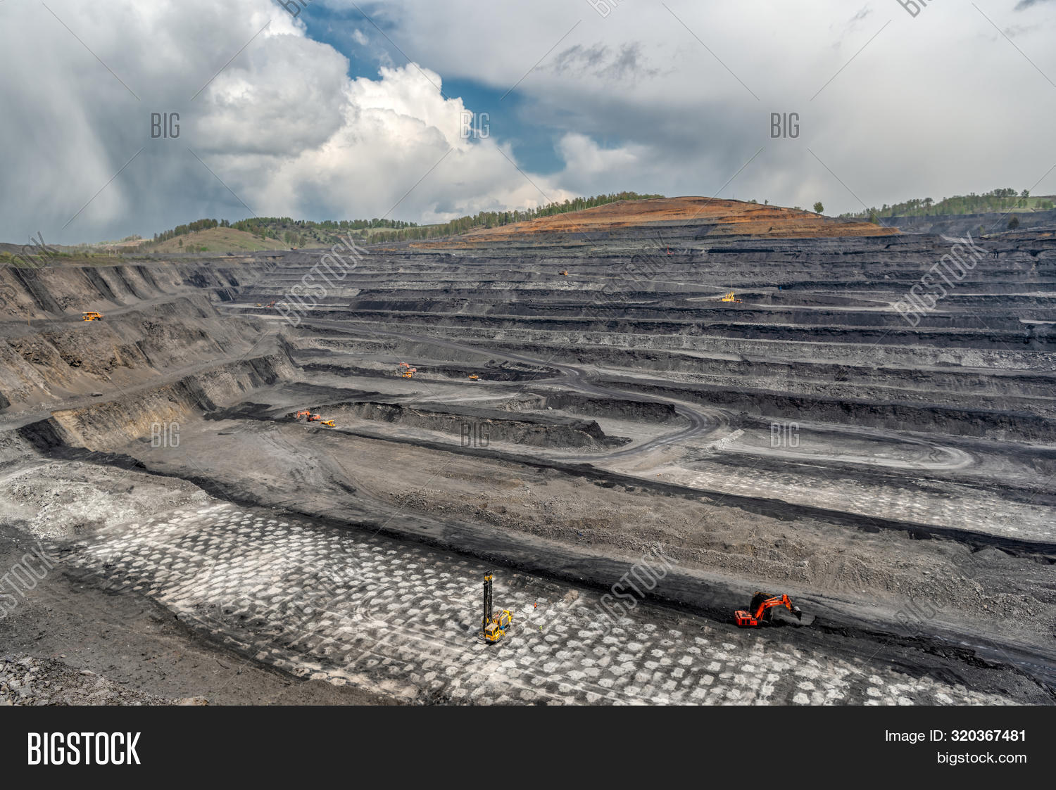 Large Quarry Mining. Image & Photo (Free Trial) | Bigstock