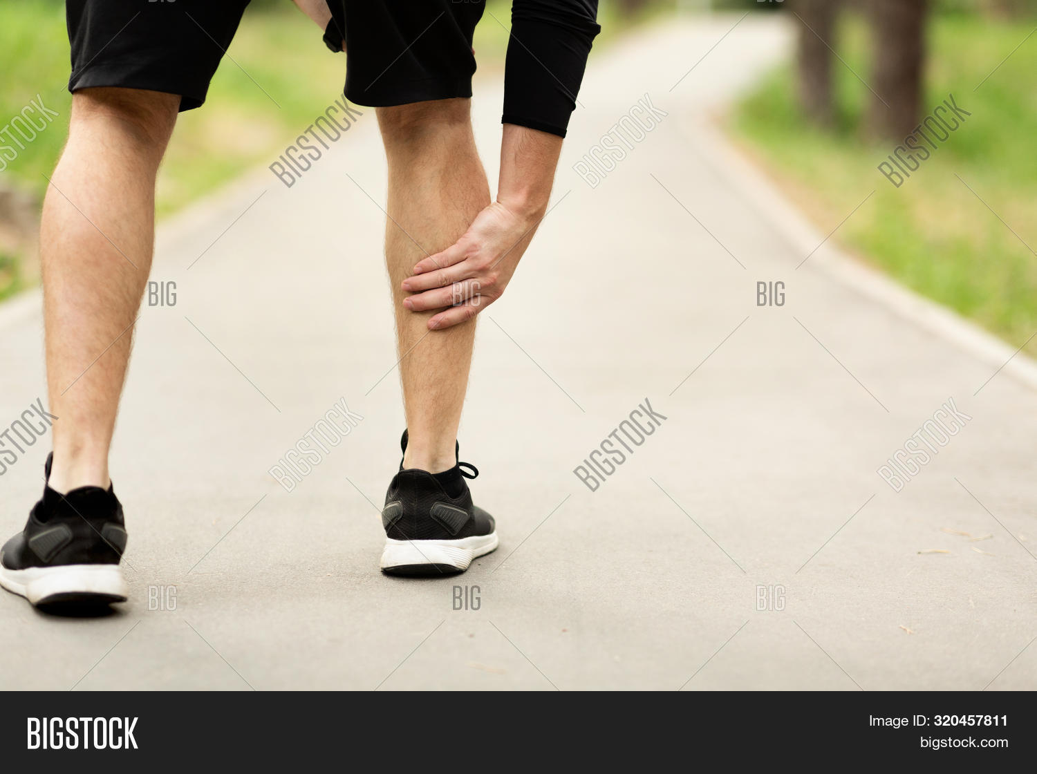 Male Runner Suffering Image & Photo (Free Trial) | Bigstock