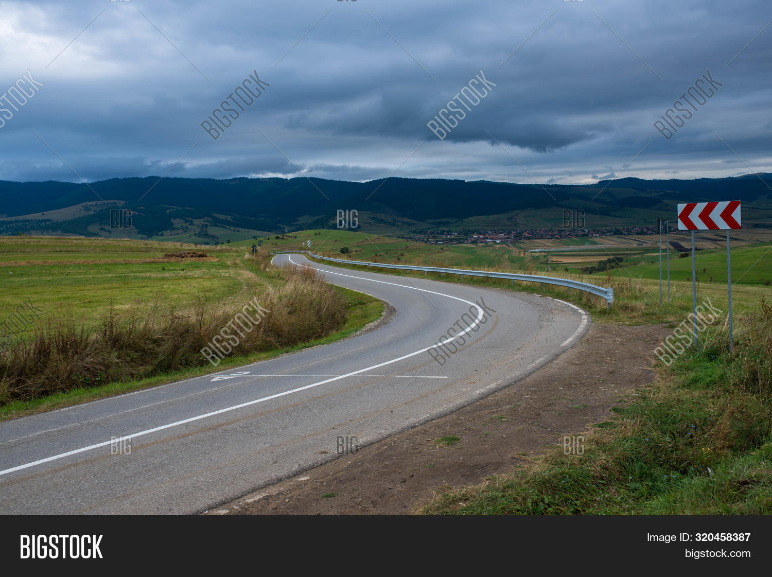 Curving Asphalt Road Image & Photo (Free Trial) | Bigstock