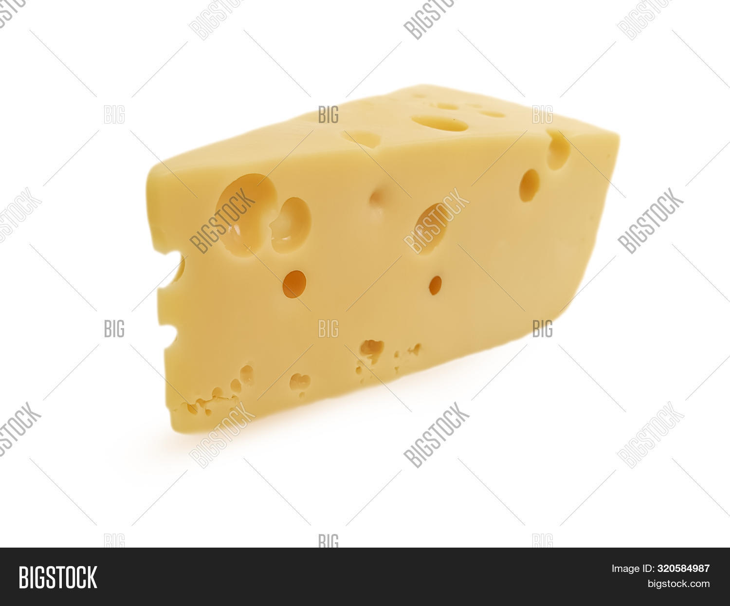 Swiss Cheese Piece Image & Photo (Free Trial) | Bigstock