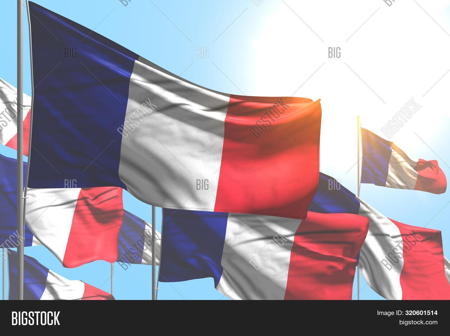 Nice Many France Flags Image & Photo (Free Trial) | Bigstock