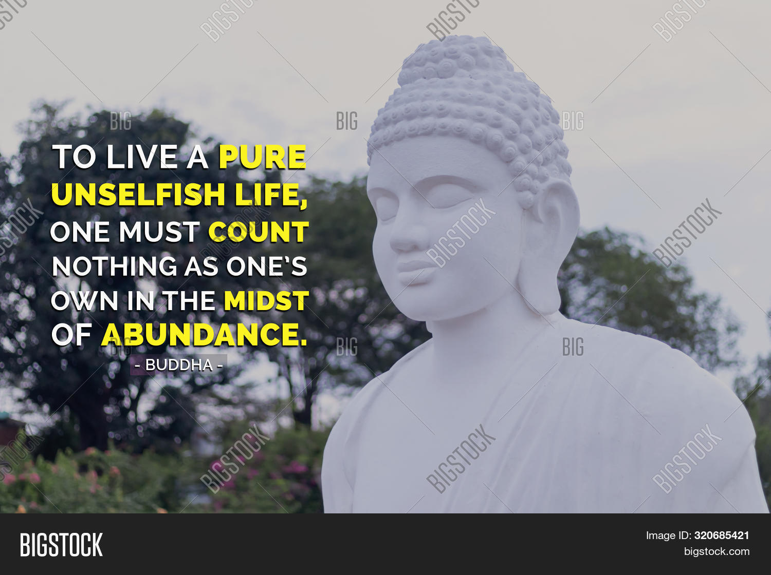 Live Pure Unselfish Image & Photo (Free Trial) | Bigstock