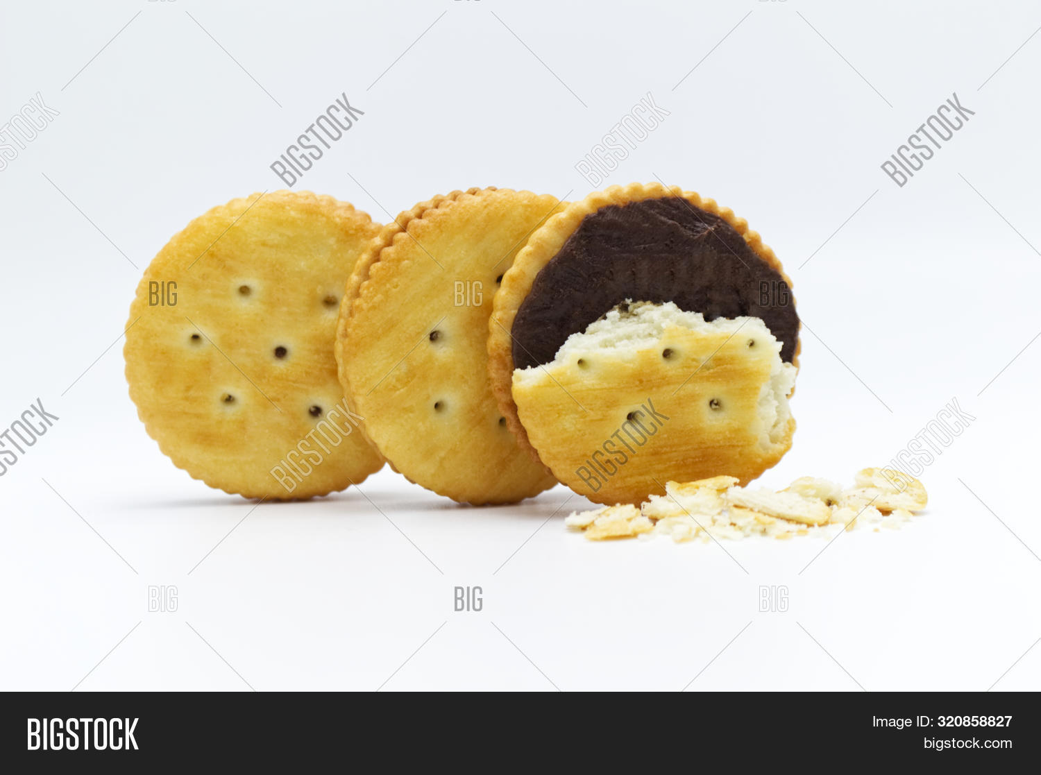 Biscuits Some Broken Image & Photo (Free Trial) | Bigstock