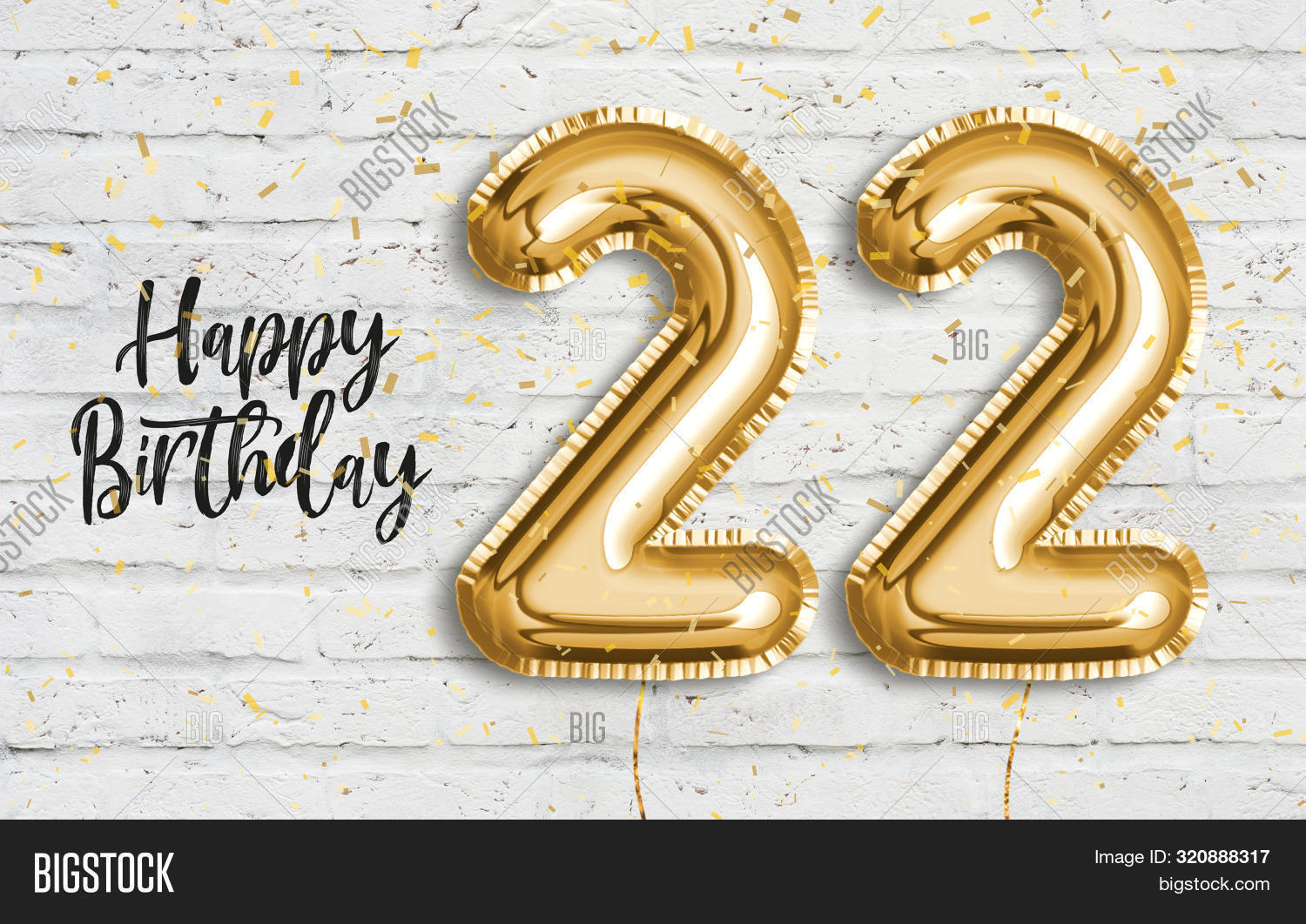 Happy 22 Th Birthday Image & Photo (Free Trial) | Bigstock