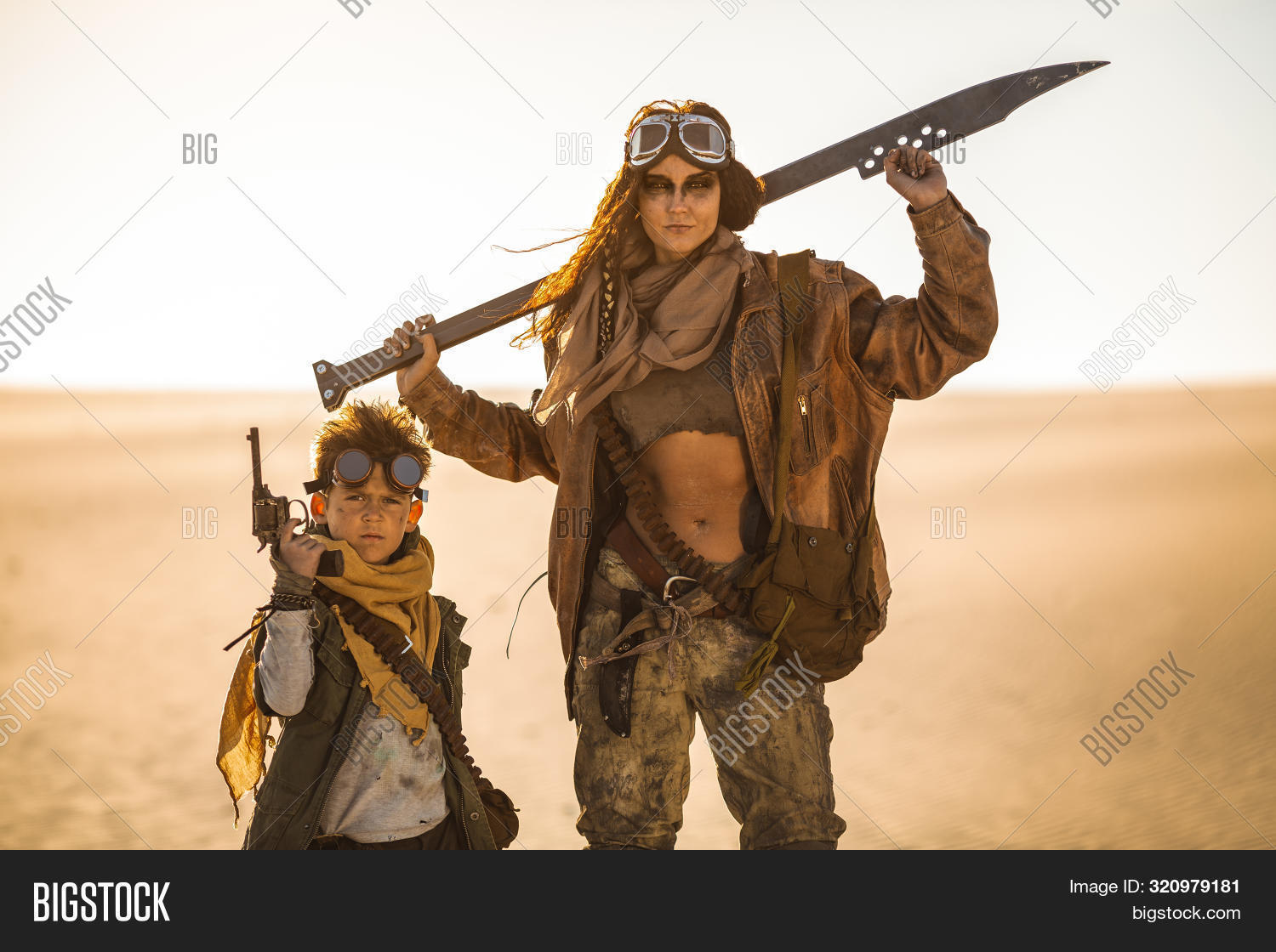 Post-apocalyptic Woman Image & Photo (Free Trial) | Bigstock