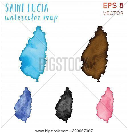 Saint Lucia Vector & Photo (Free Trial) | Bigstock