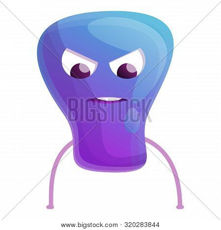 Hungry Bacteria Icon Vector & Photo (Free Trial) | Bigstock