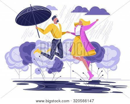 Rainy Couple Images, Illustrations & Vectors (Free) - Bigstock