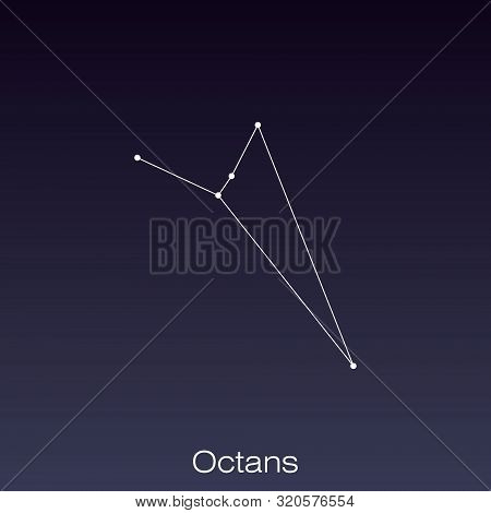 Octans Constellation Vector & Photo (Free Trial) | Bigstock