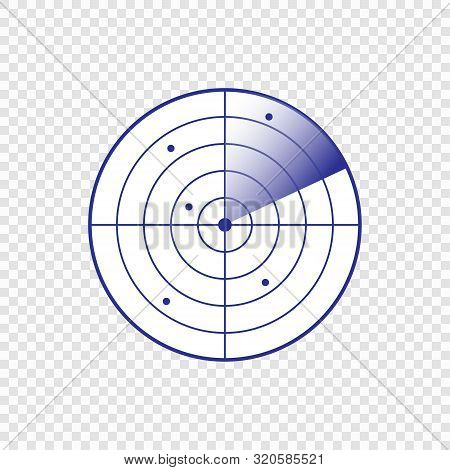 Radar Screen Icon. Vector & Photo (Free Trial) | Bigstock