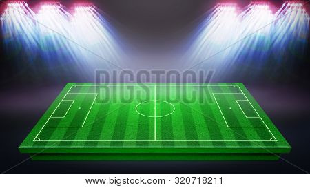 Football Stadium White Image & Photo (Free Trial) | Bigstock
