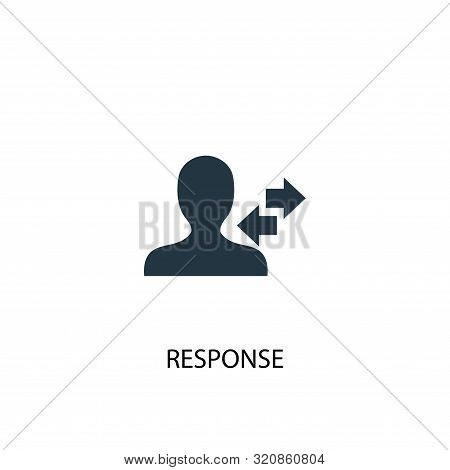 Response Icon. Simple Vector & Photo (Free Trial) | Bigstock