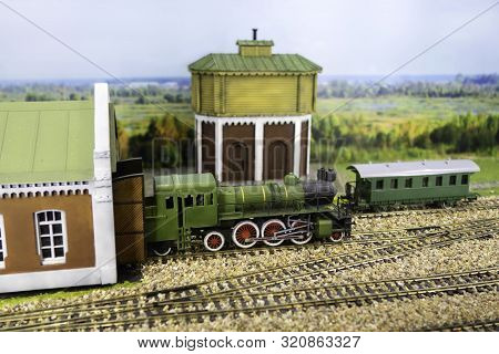 Layout Railway. Old Image & Photo (Free Trial) | Bigstock