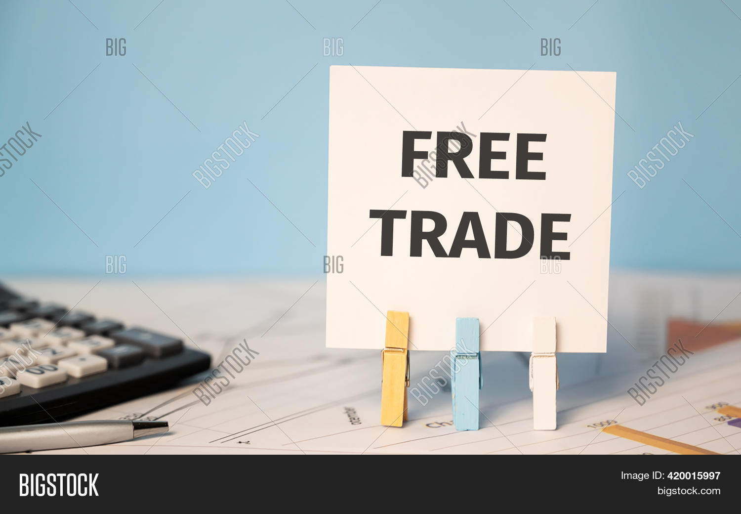 Free Trade Text Near Image & Photo (Free Trial) | Bigstock