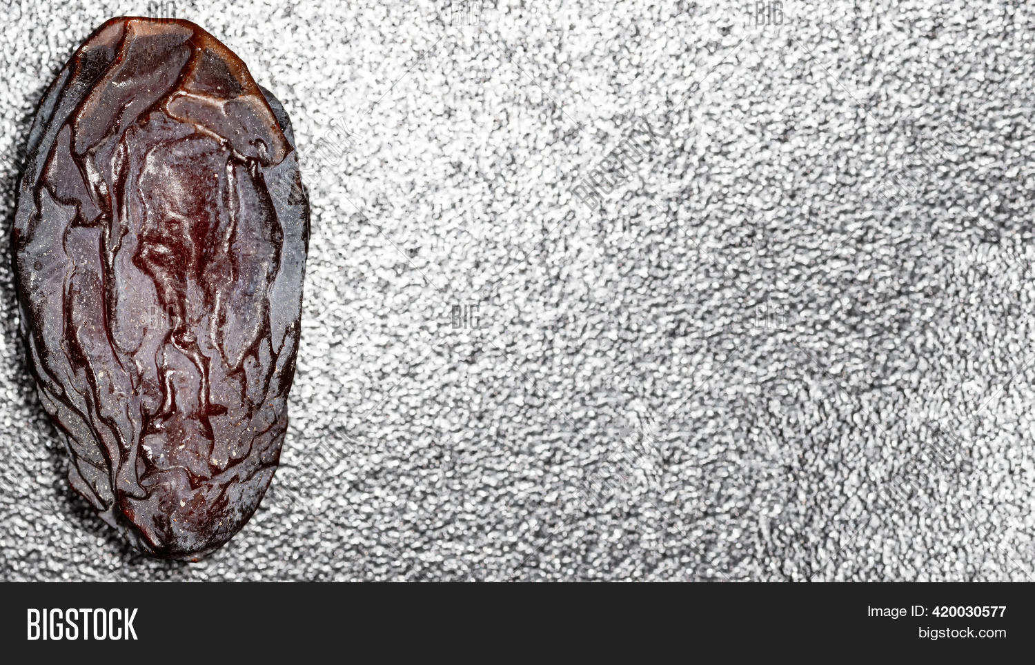 One Large Dried Date Image & Photo (Free Trial) | Bigstock
