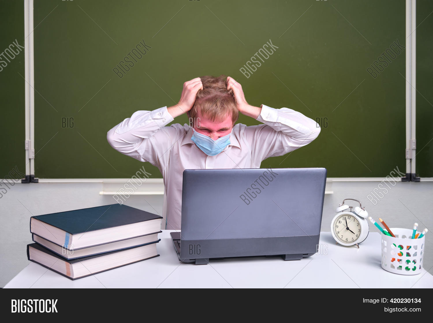 Angry Sudent Classroom Image & Photo (Free Trial) | Bigstock