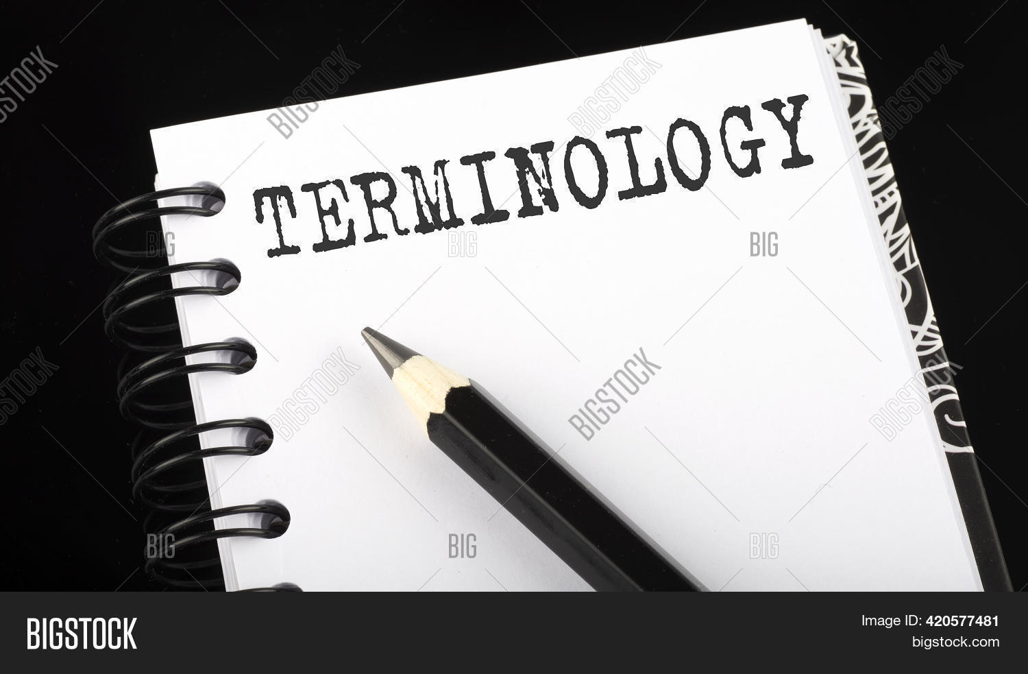 Terminilogy Written Image & Photo (Free Trial) | Bigstock