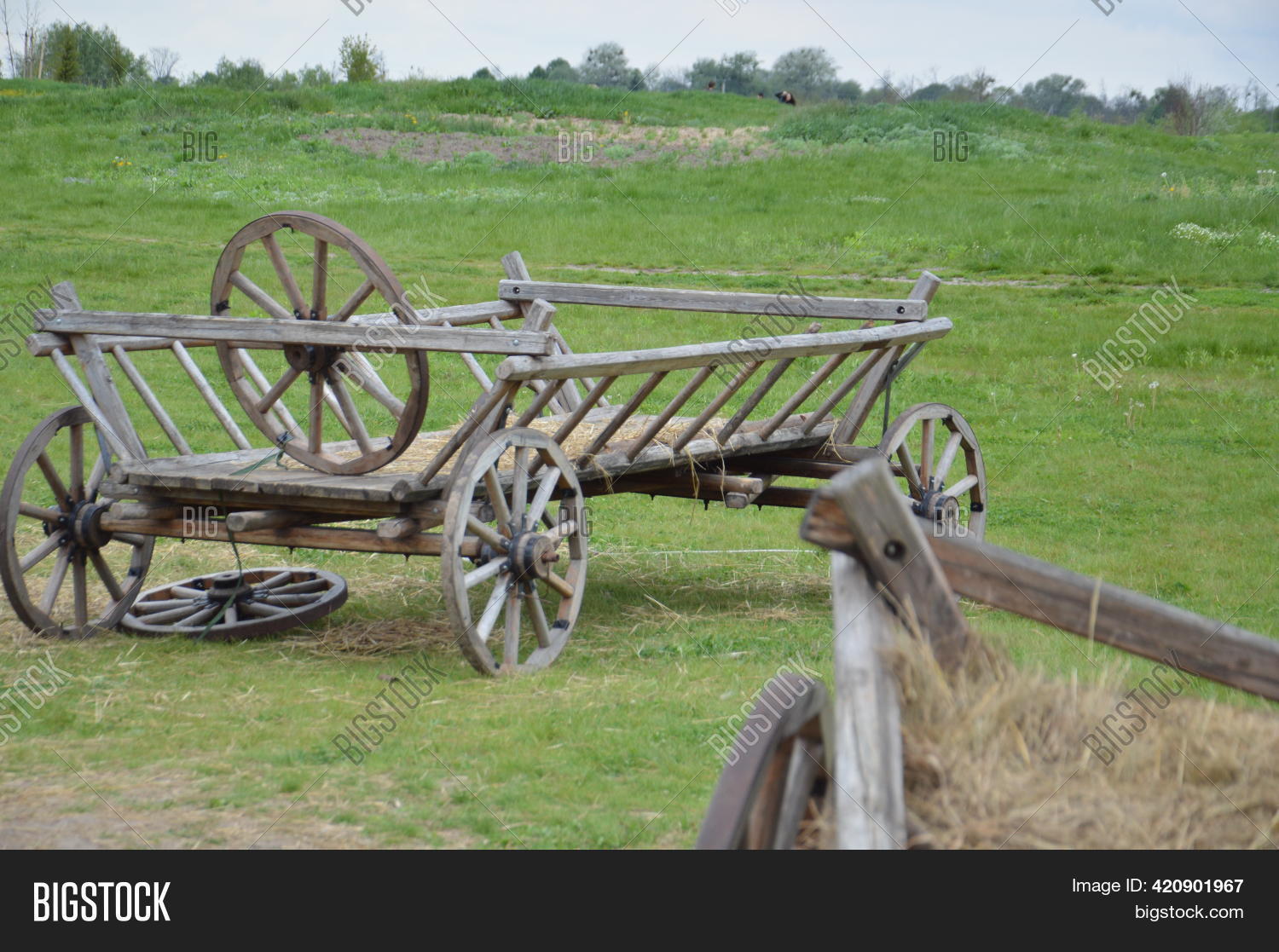 Old Wooden Cart Image & Photo (Free Trial) | Bigstock